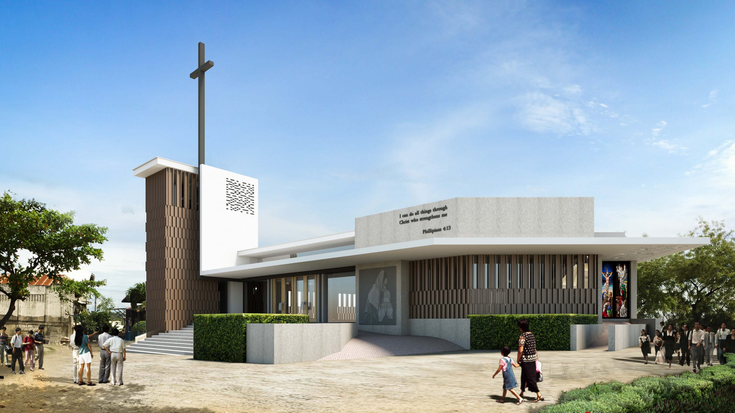 Canduman Church - FMK3 Architects Sustainable Architecture